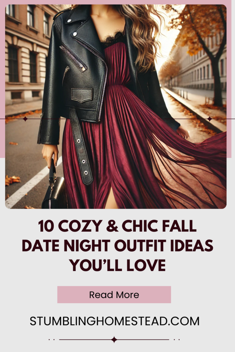 Fall Date Night Outfit Ideas: Cozy, Chic, and Perfect for the Season – SHS