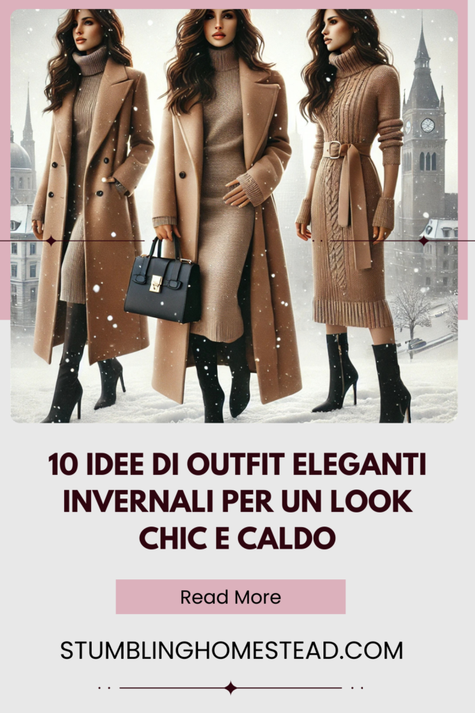 10 Outfit Eleganti Invernali – SHS