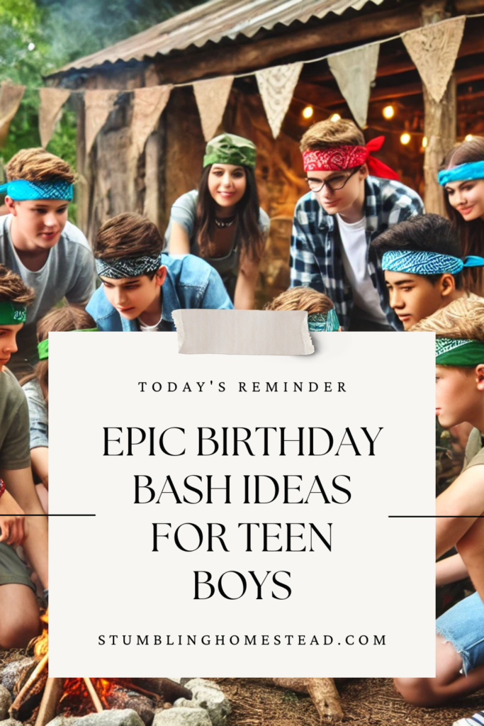 20 Epic Teen Boy Birthday Party Ideas – SHS
