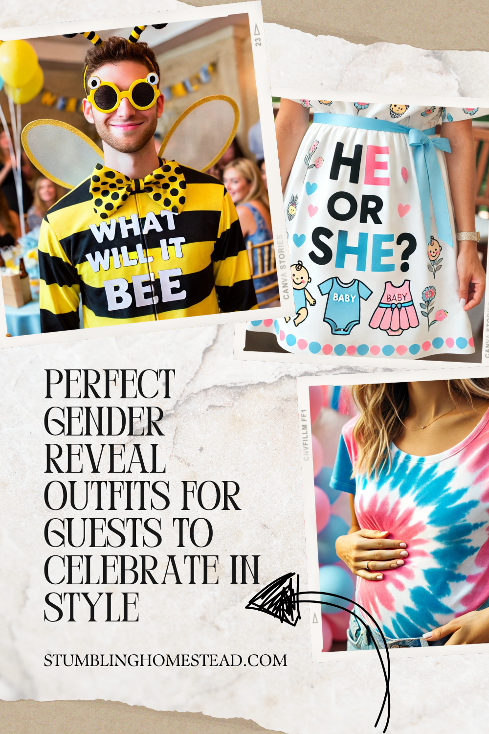 Perfect Gender Reveal Outfits for Guests to Celebrate In Style – SHS