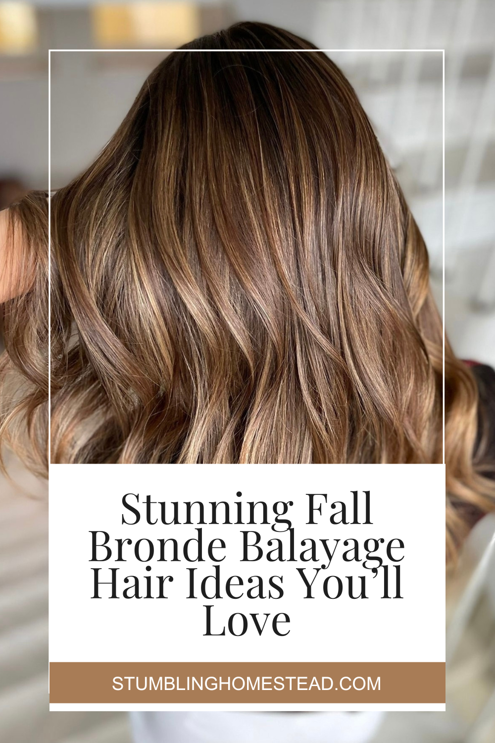 Stunning Fall Bronde Balayage Hair Ideas for You – SHS