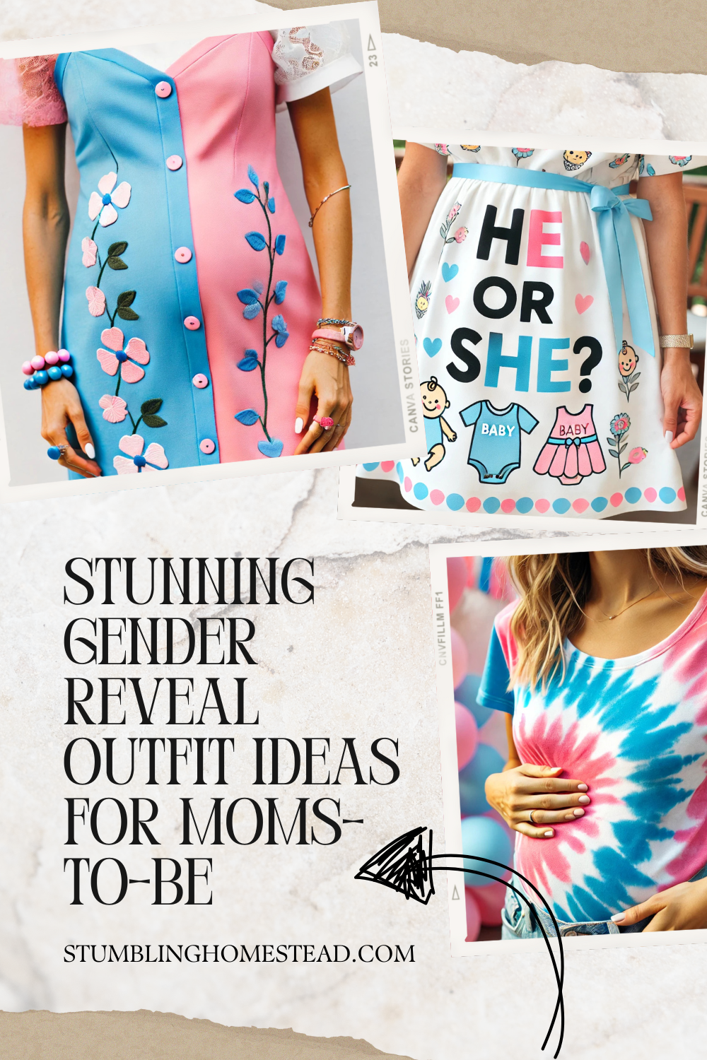Stunning Gender Reveal Outfit Ideas for Moms-to-Be – SHS
