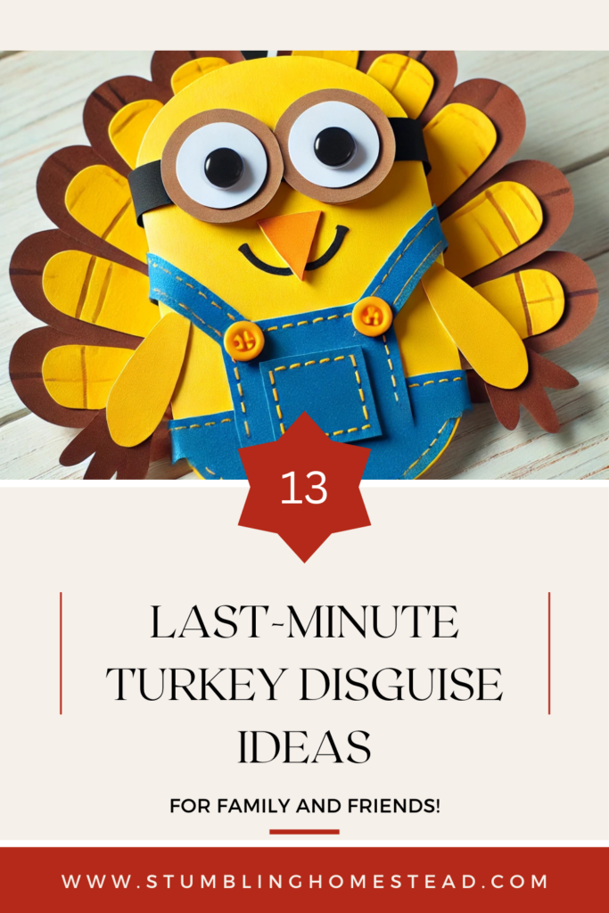 Easy DIY Disguise a Turkey Crafts for Kids – SHS