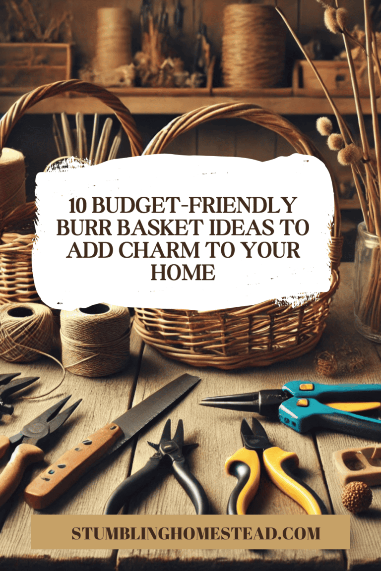 Cheap Burr Basket Ideas: Budget-Friendly and Creative Solutions – SHS