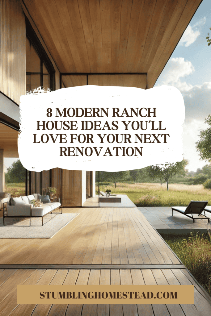 8 Modern Ranch House Ideas: Contemporary Designs with Rustic Charm – SHS